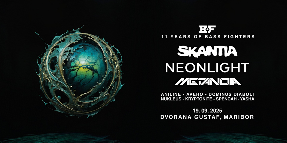 11 YEARS OF BASS FIGHTERS / SKANTIA (UK), NEONLIGHT (DE), Metanoia